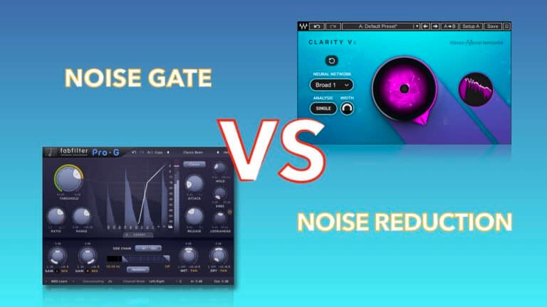 Noise Gate Vs Noise Reduction: What Is The Difference?